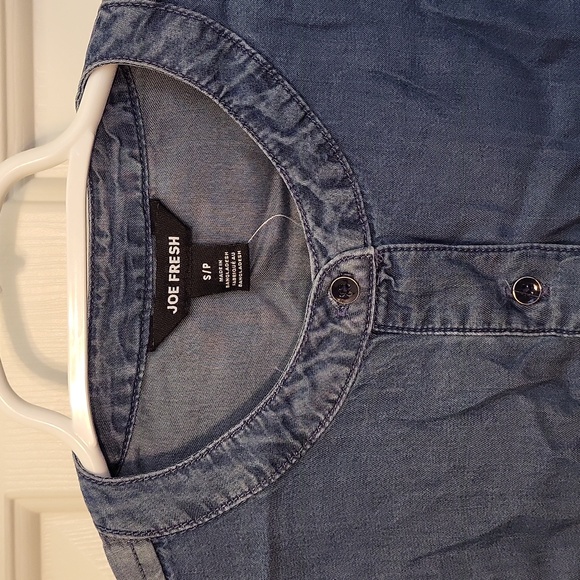 Joe Fresh | Tops | Nwt Joe Fresh Denim Popover Size S | Poshmark